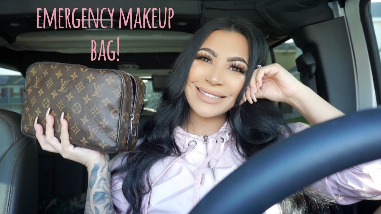 What's in my EMERGENCY MAKEUP BAG?!! - YouTube