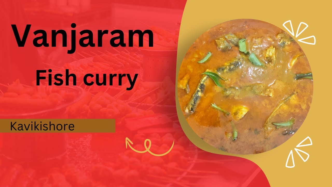 Vanjaram fish kulambu in Tamil/ வஞ்சிரம் மீன் குழம்பு/ Kavikishore ...