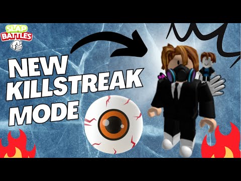 New KILLSTREAK game mode! | Roblox Slap Battles - YouTube