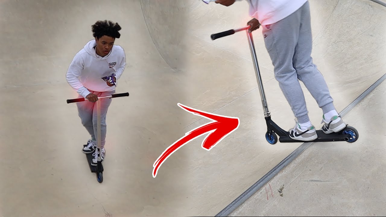 ATTEMPTING TO RIDE 1 HANDED - YouTube