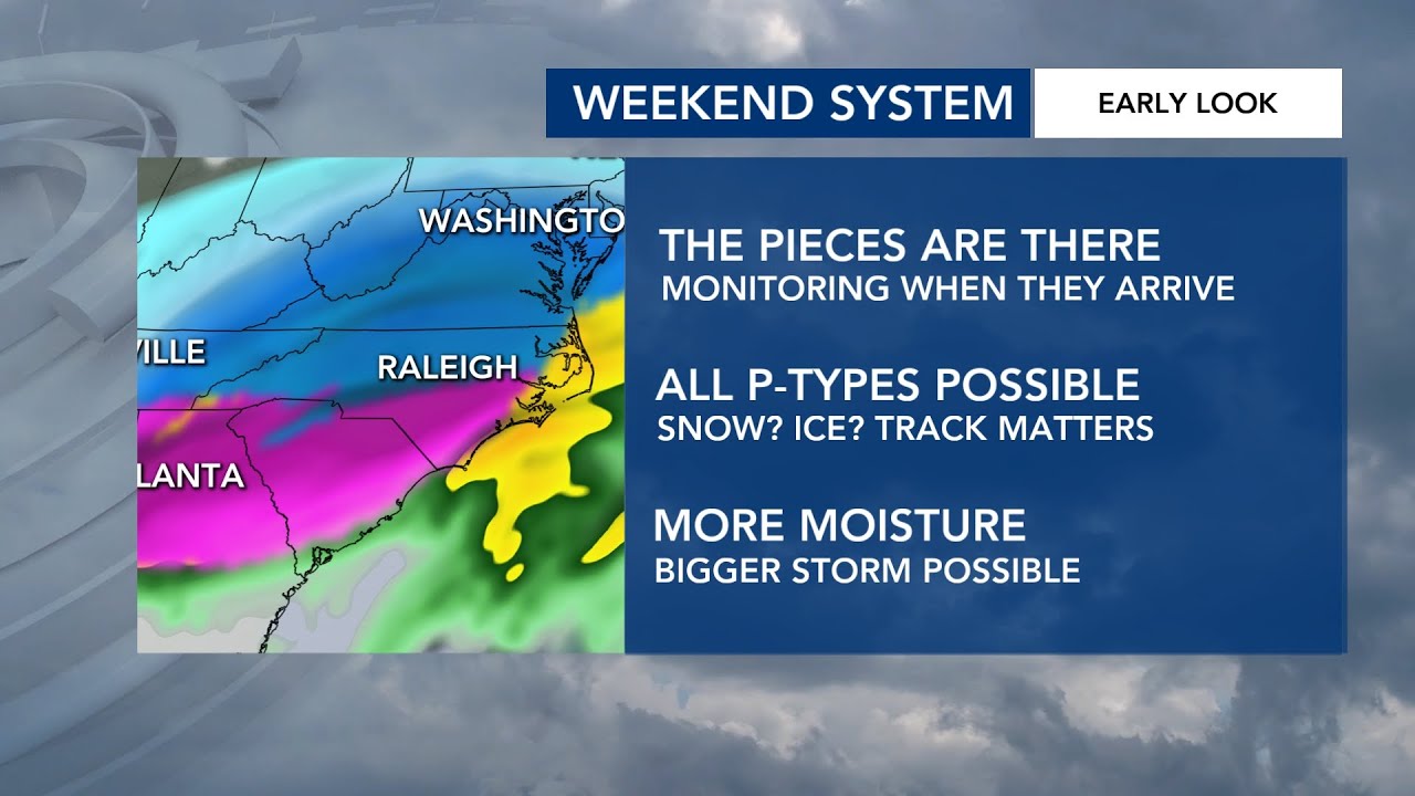 Winter weather system setup looks favorable for Saturday and Sunday in ...