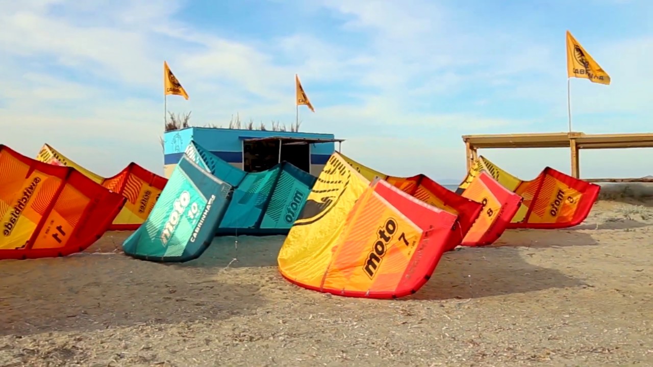 Kite Session at Aliki beach, Limnos island - YouTube