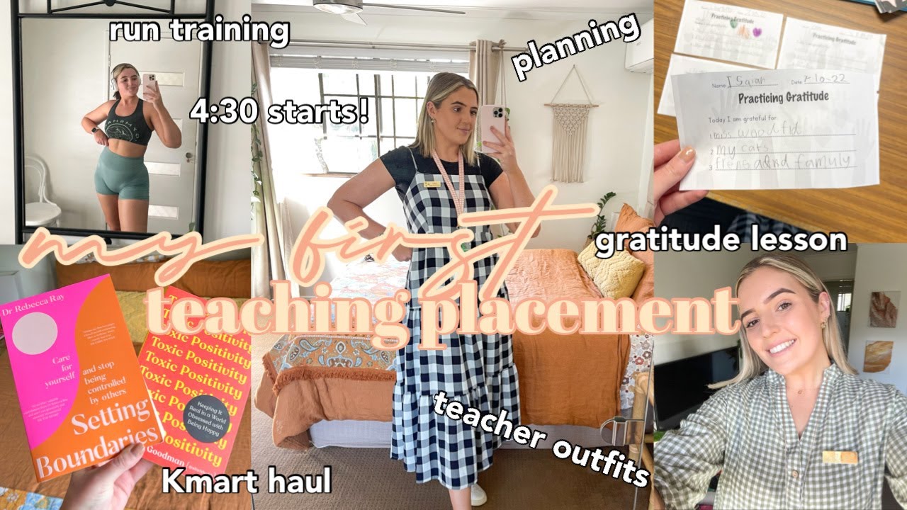 my first week of placement 📕 KMART HAUL, LESSON PLANNING & RUNNING ...