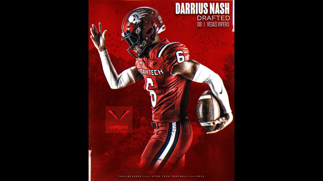 Darrius Nash | Utah Tech star talks life after college football - YouTube