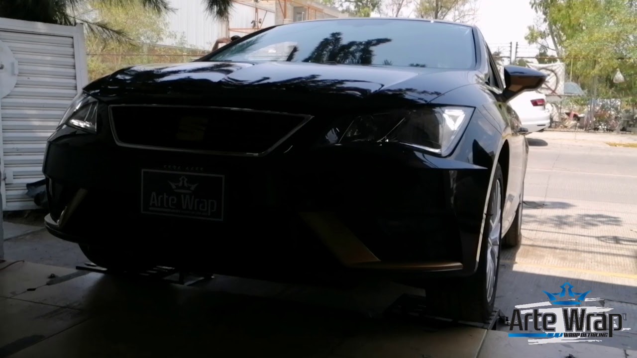 Wrap dorado / Seat Leon/ Arte Wrap - YouTube