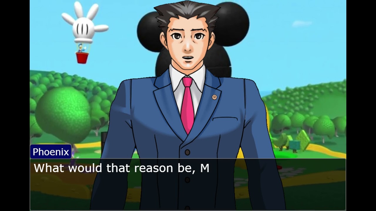 ‼️ACE ATTORNEY- MICKEY MOUSE COMMITS ARSON!!! (Real not clickbait 😳 ...