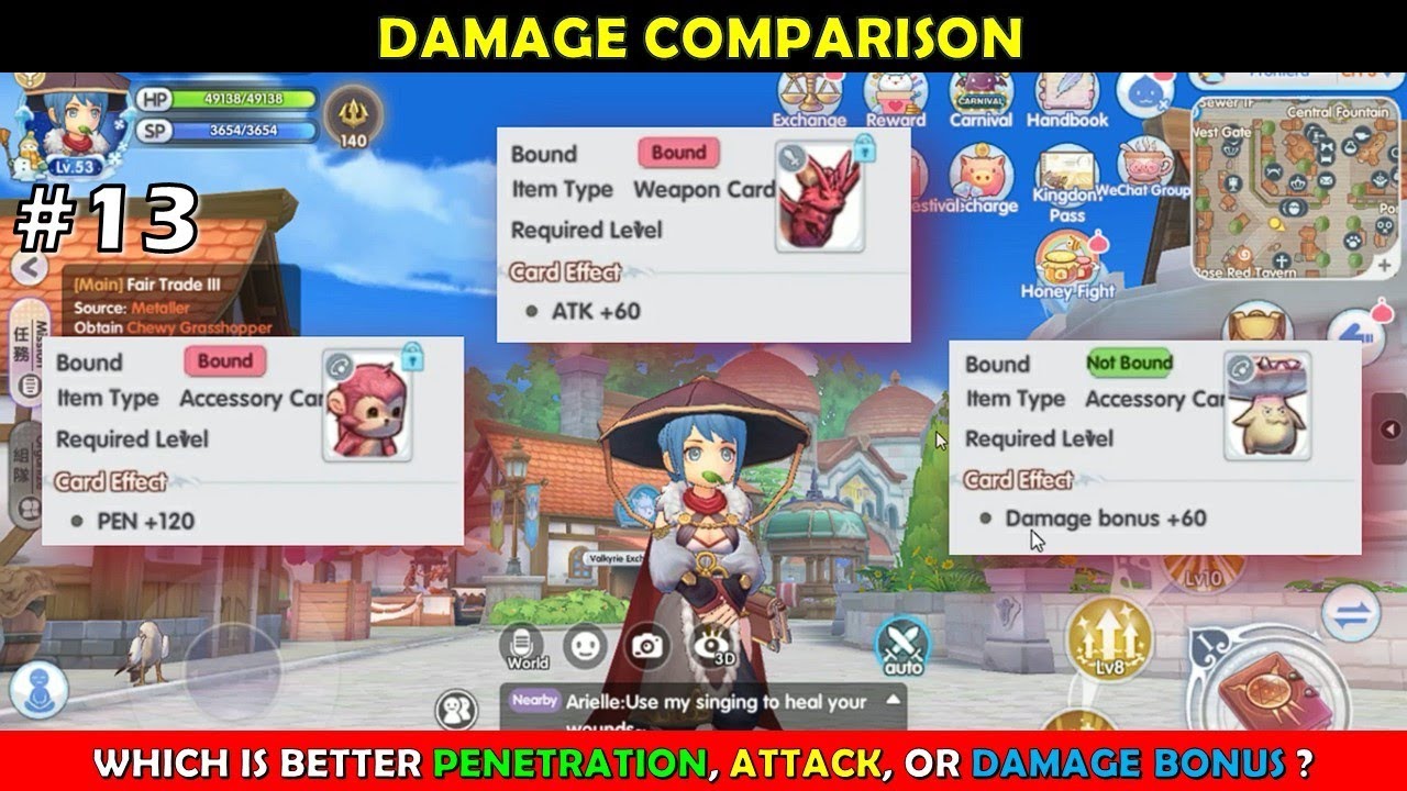 RO X Next Generation | Damage Comparison : Penetration, Bonus Damage ...