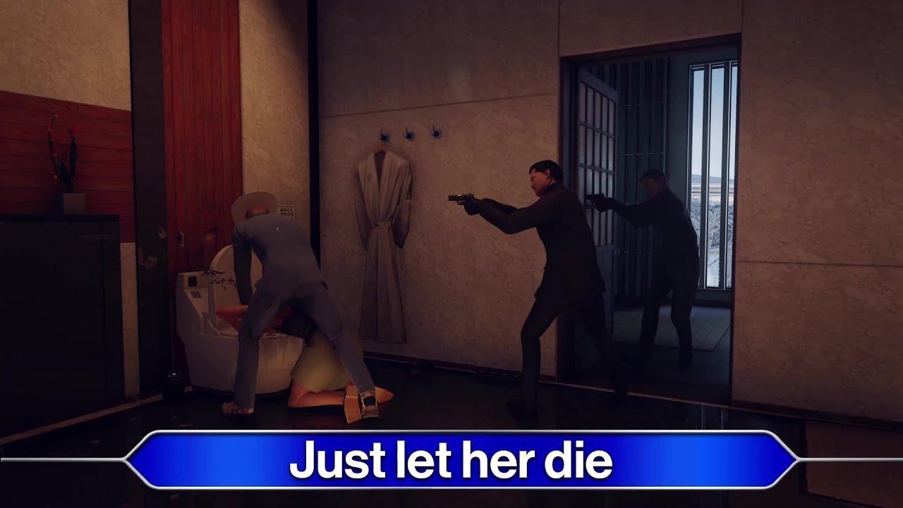 When Hitman 3 guards face danger - YouTube