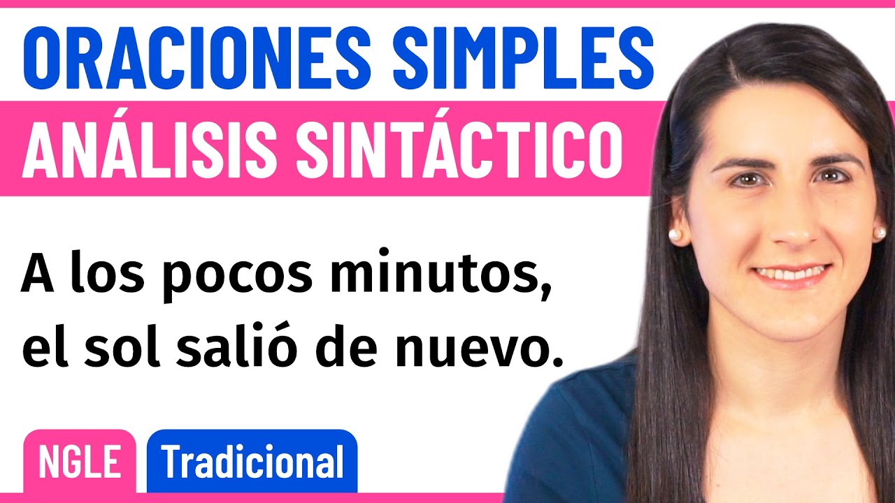 Análisis SINTÁCTICO de Oraciones SIMPLES 🔡 Oraciones resueltas - YouTube