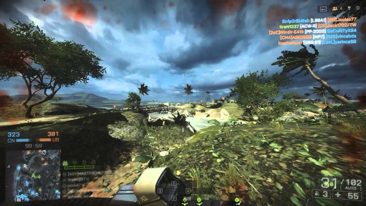 Battlefield 4 - Nansha Strike (Team DM) - PC Gameplay - YouTube
