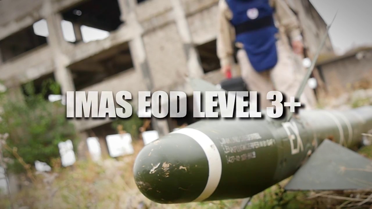 MAT Kosovo IMAS EOD Level 3+ Course Video - YouTube