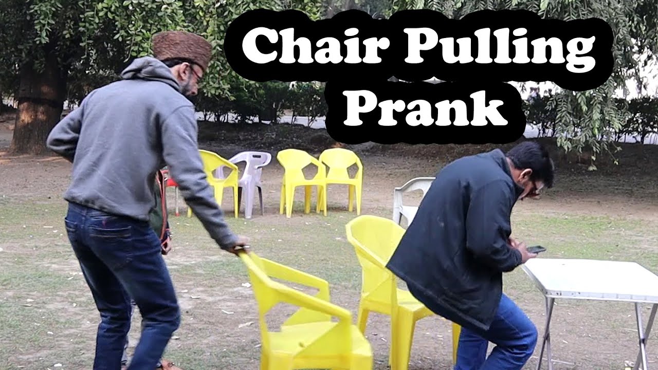 Chair Pulling Prank | Allama Pranks | new Prank | India Pakistan | UAE ...