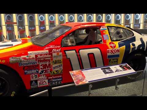 Ricky Rud #10 Tide car at the Nascar Hall Of Fame 2025 - YouTube