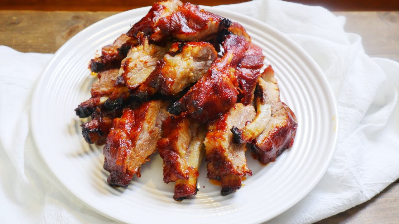 KANSAS CITY STYLE PORK RIBS //RECIPES - YouTube