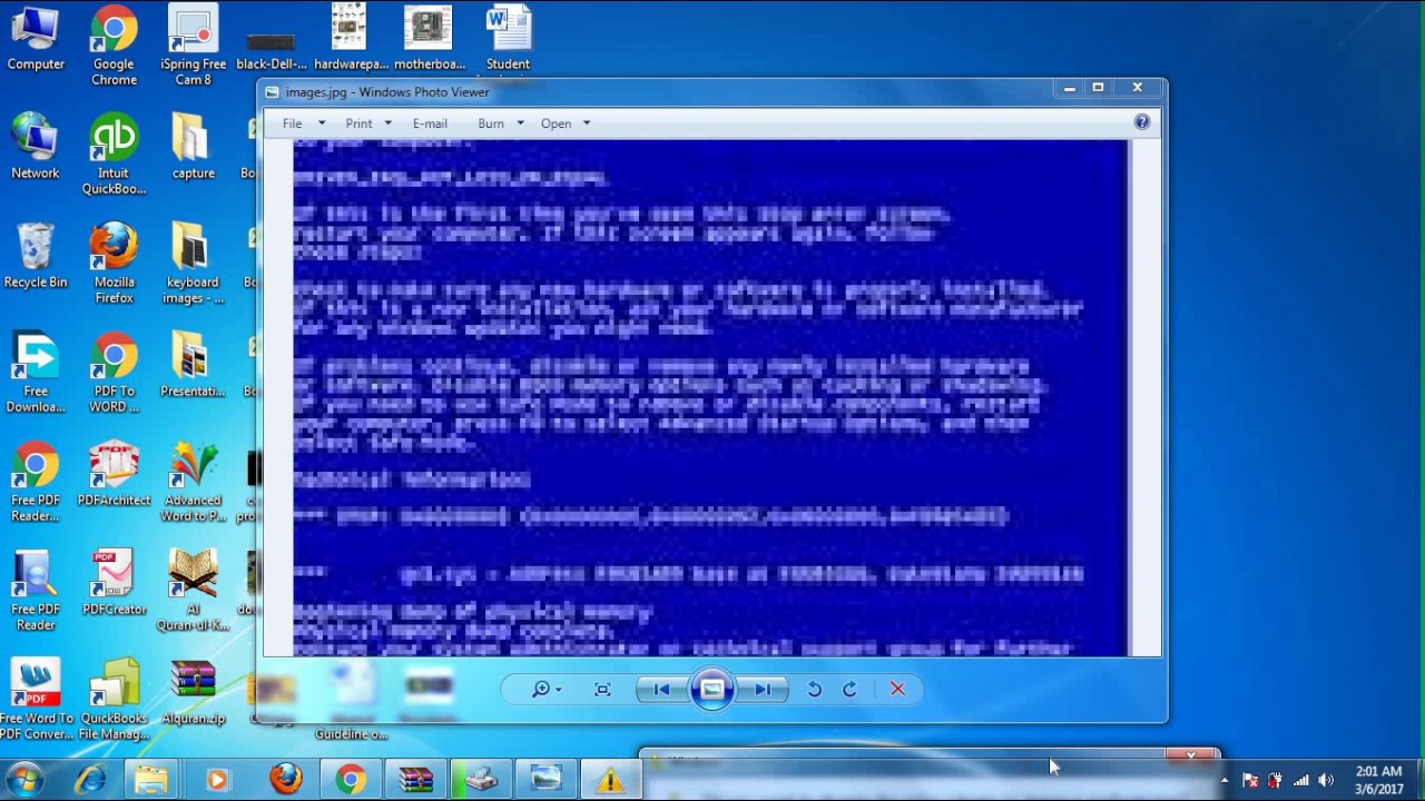 how to fix blue screen to your computer - YouTube