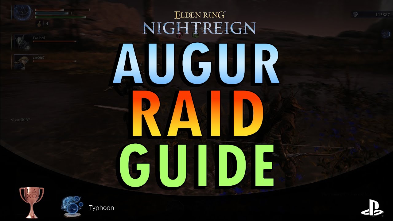 Elden Ring: Nightreign – Augur Raid Guide (+ Commentary) | Typhoon Trophy Guide - YouTube