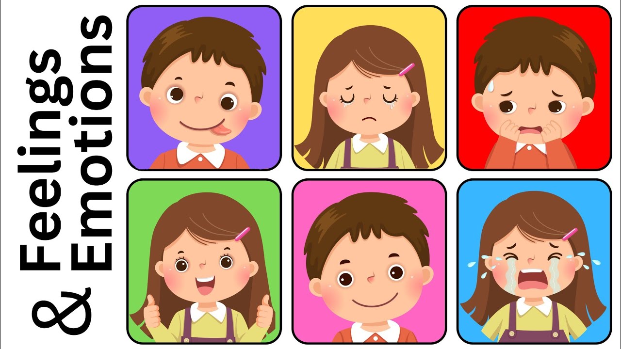 Learn Feelings And Emotions For Kids | Feelings And Emotions Vocabulary ...