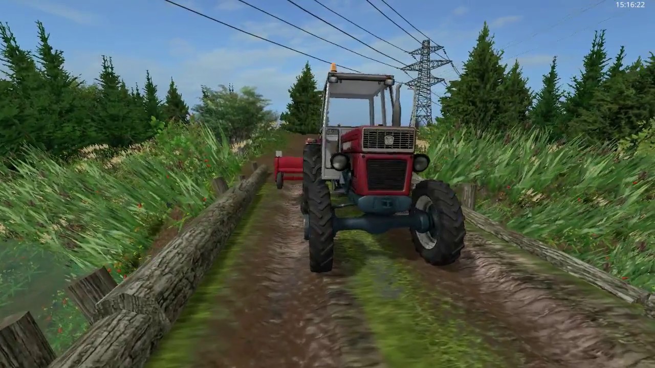 [FS17] presentation de tracteur +herse - YouTube