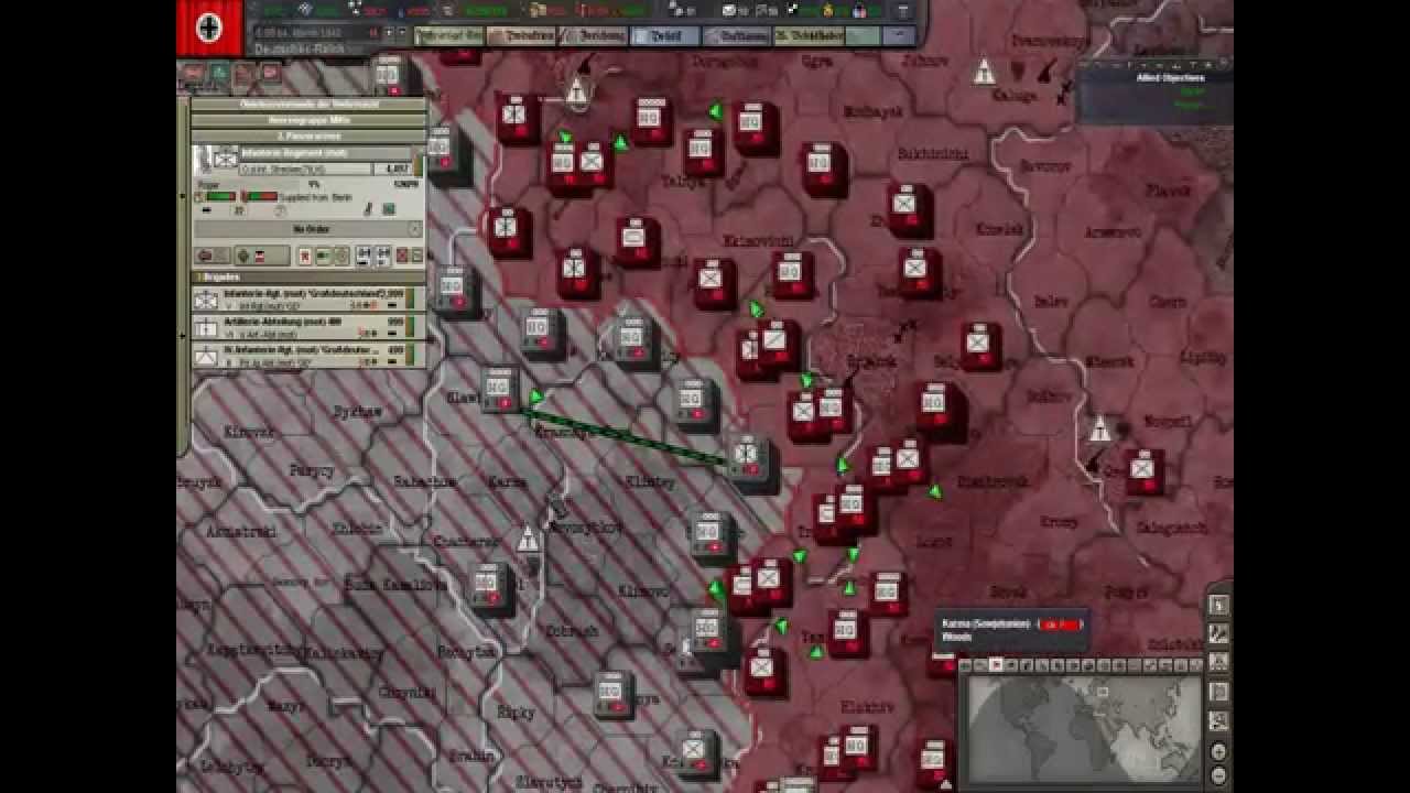 Hearts of Iron 3 + DWI - XII: Strategic redeployments - YouTube
