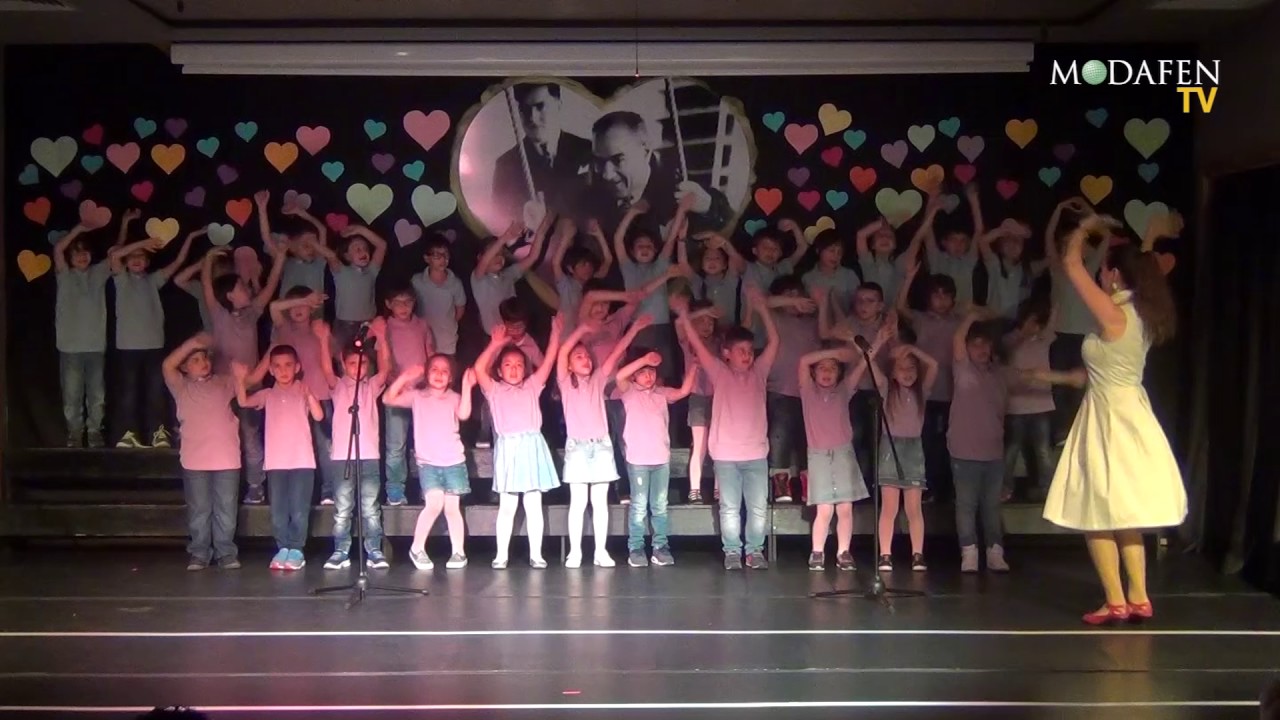 Modafen 1. Sınıflar Okuma Bayramı 1A ve 1E Sınıfları 2017 - YouTube