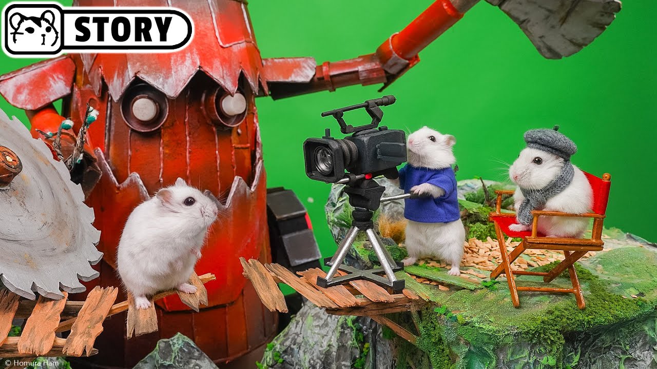 Behind the Hamster Cam – How Hamsters Filmed the Sawmill Maze Adventure ...