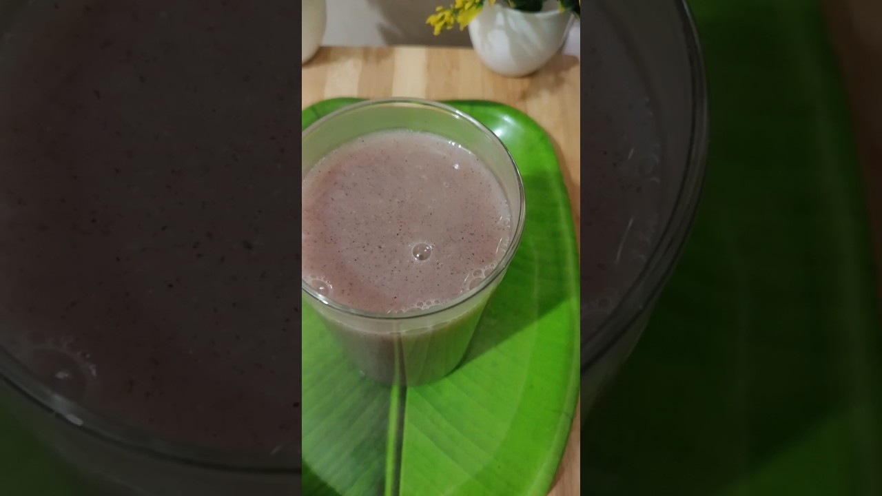 Ragi Java With Milk #Ragi Ganji #Andhra Recipes #Food #Shorts - YouTube
