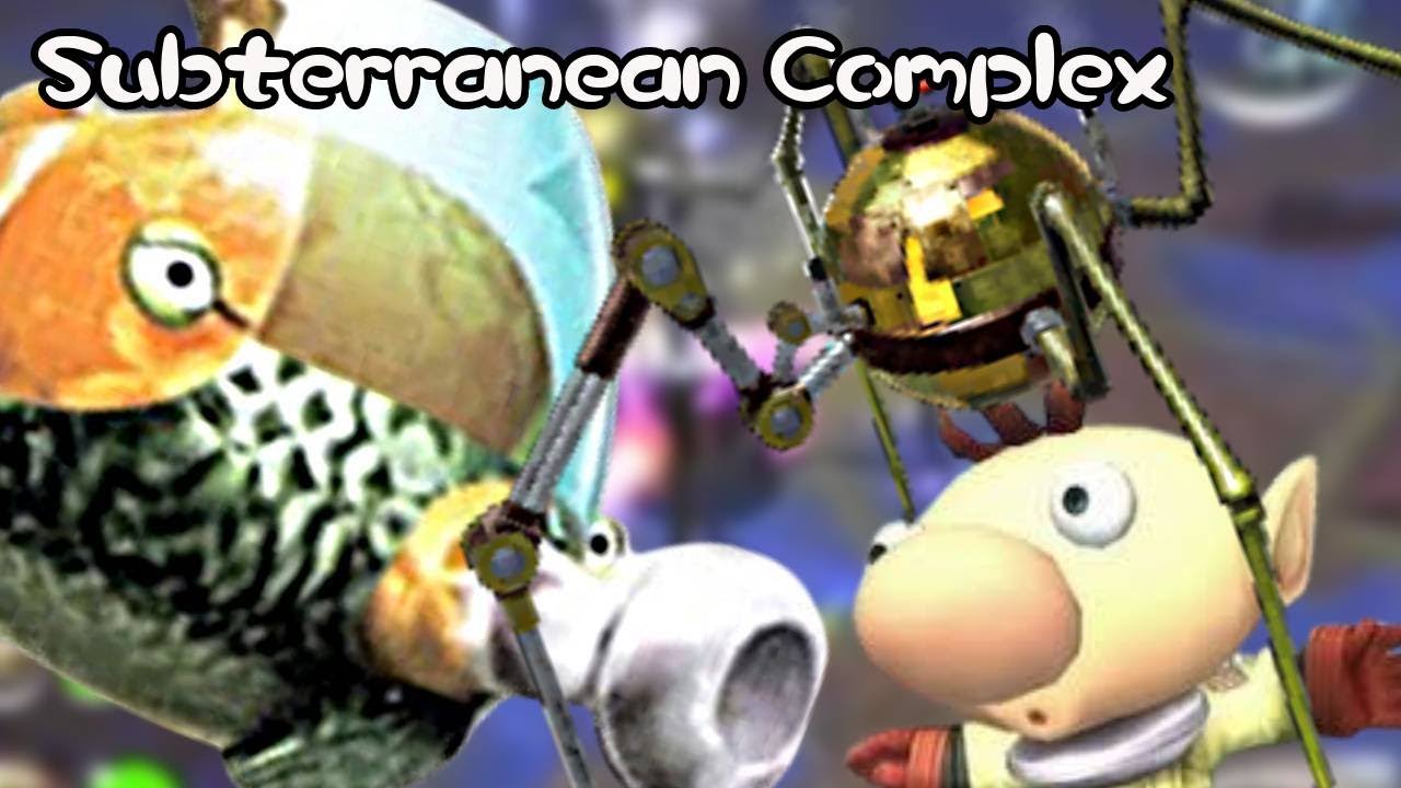 Oh God, I remember these guys! Subterranean Complex - Pikmin 2 - Switch ...