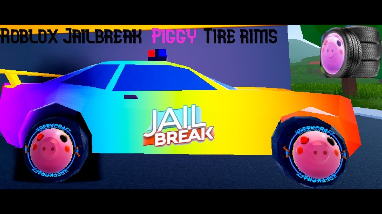 How to get the "Piggy Rims" in Roblox Jailbreak - YouTube