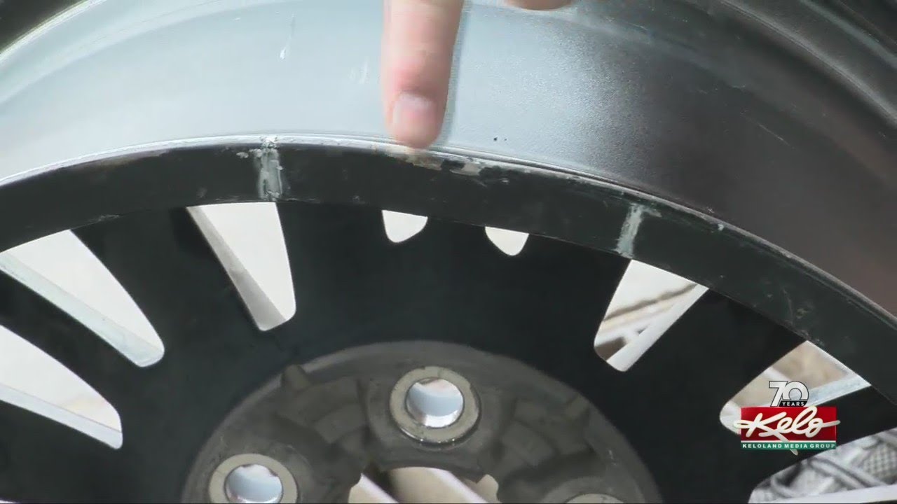 Potholes causing serious damage to tires and rims - YouTube