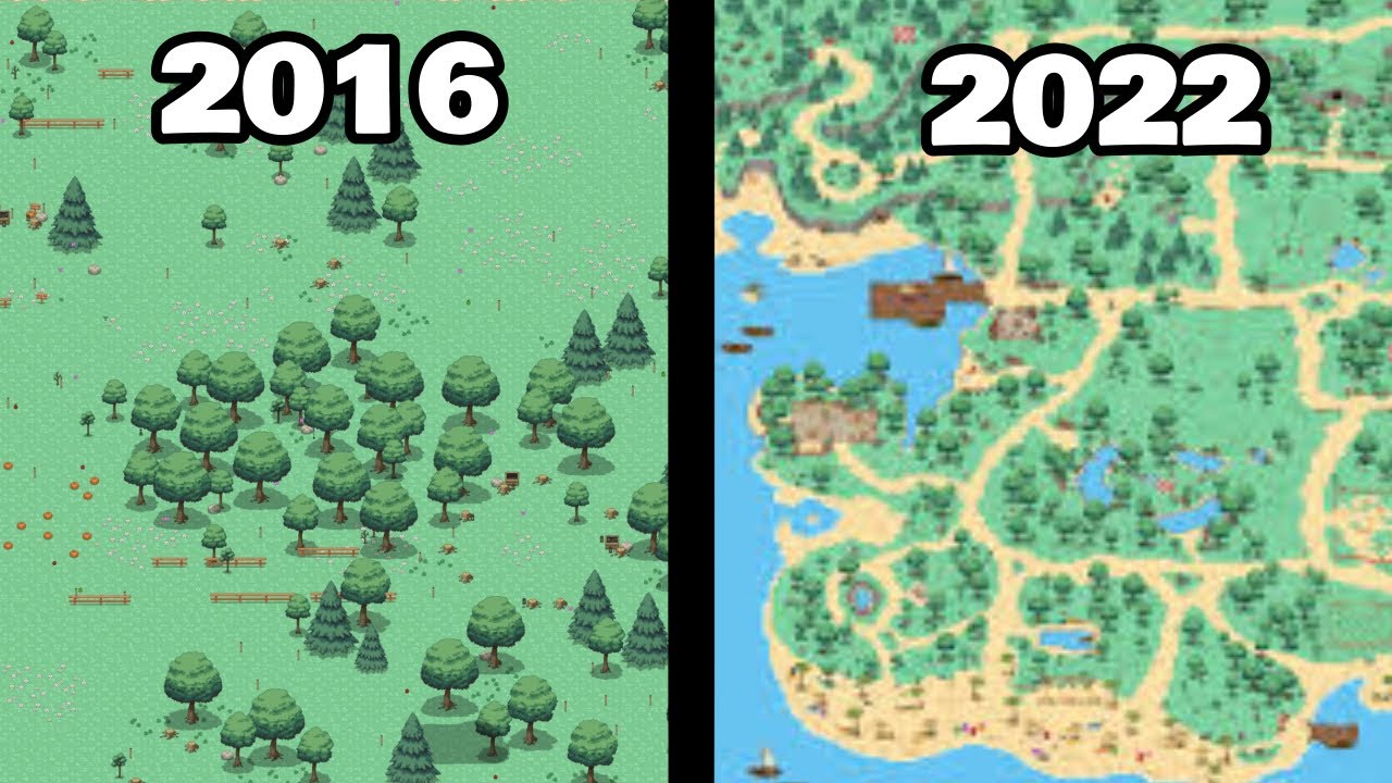 Evolution of the PonyTown Map (2016 - 2022) - YouTube