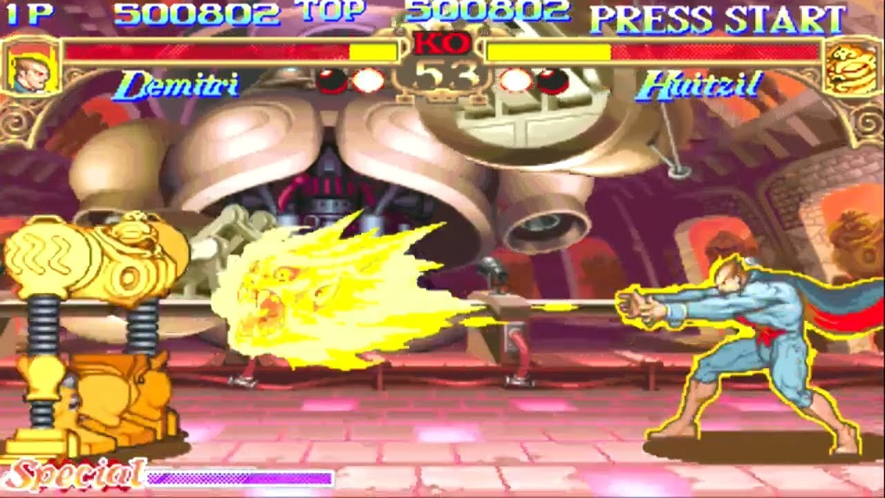 Darkstalkers: The Night Warriors [Arcade] 1994 - YouTube