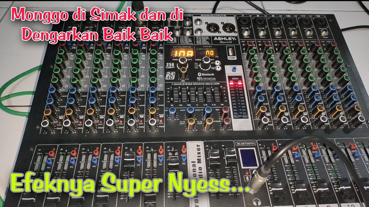 Inilah Hasil Efek dari Mixer Ashley Macro 12_Super Duper Nyessss - YouTube