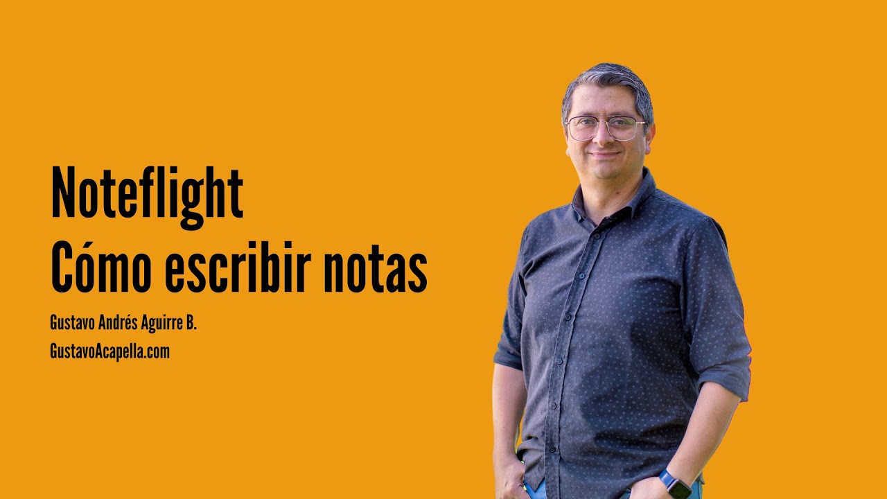 Cómo ingresar notas en Noteflight: Tutorial en Español - YouTube