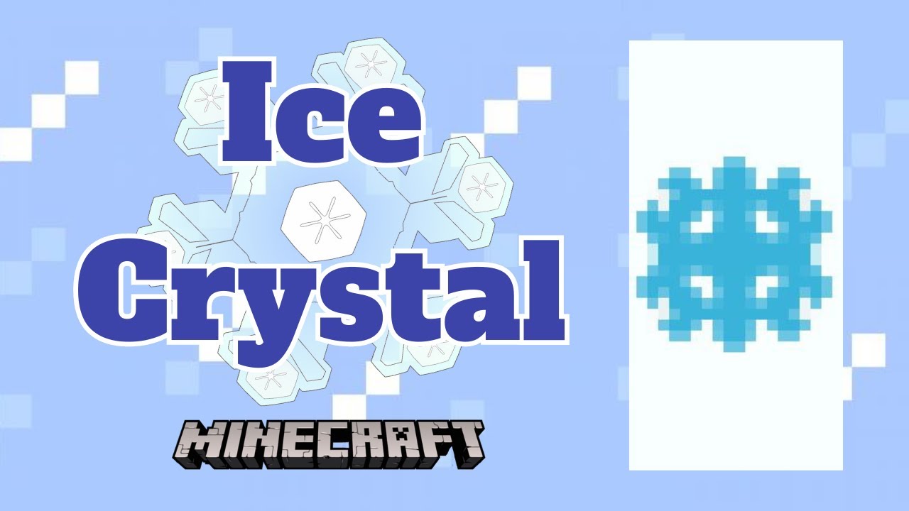 Minecraft Ice Crystal Banner Design - It's Banner Time! - YouTube