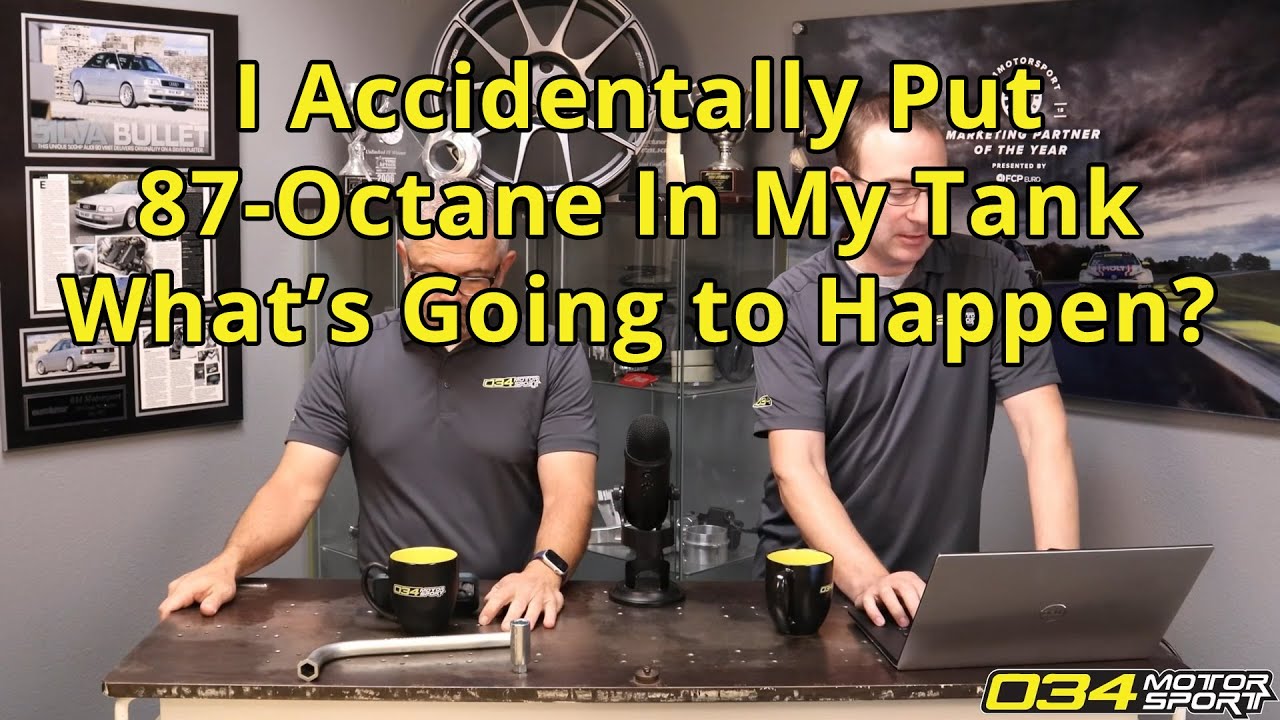 Accidentally Put 87-Octane Into My B9 S5? | 034Motorsport FAQ - YouTube