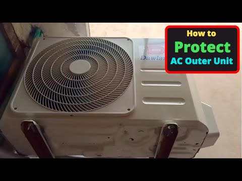 How to Protect The Outer Unit of AC / Inverter AC Outer Fan Not Working ...