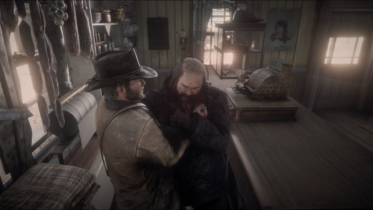 Arthur Beat Mr.Pearson | RDR2 - YouTube