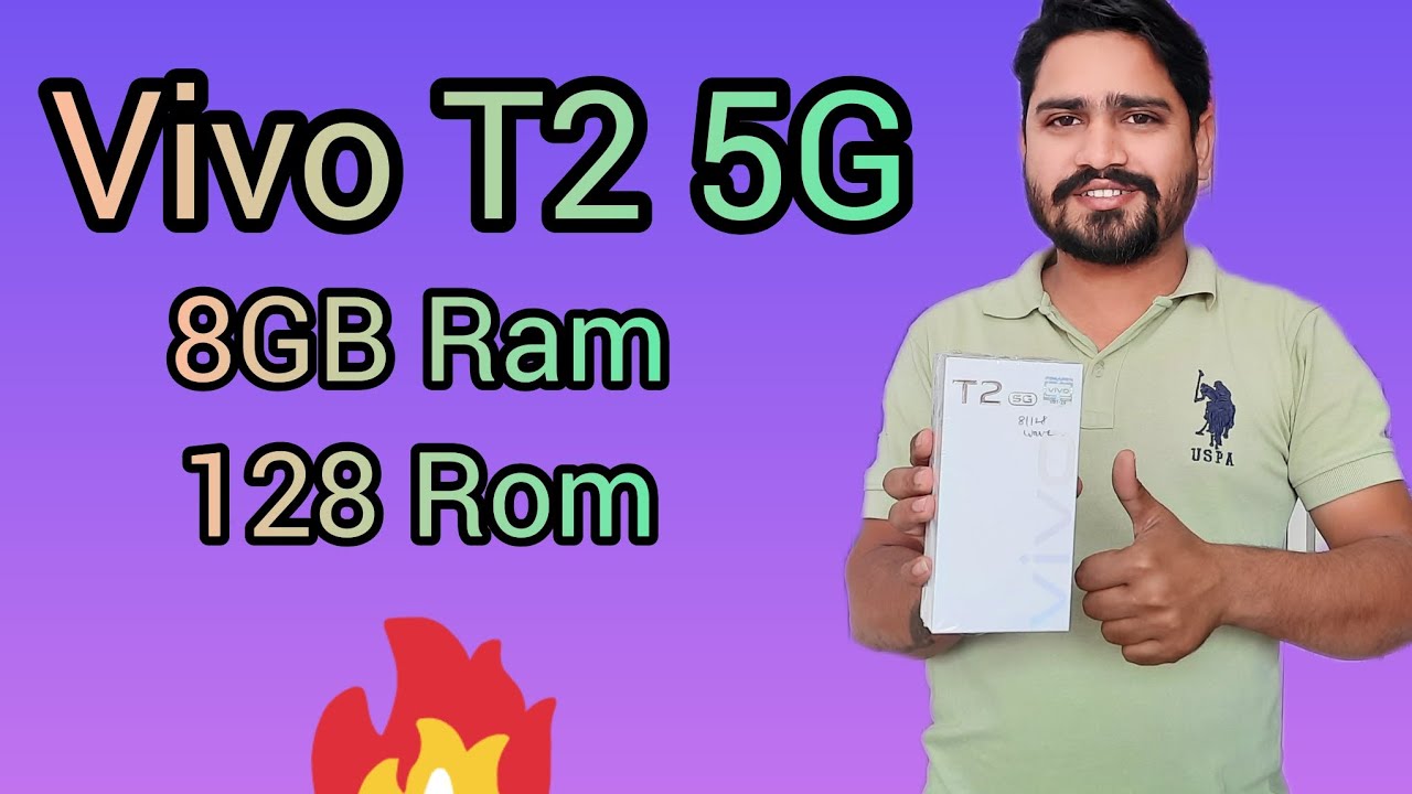 Vivo T2 5g new mobile unboxing and Review T2 5g best phone #vivo 5g ...
