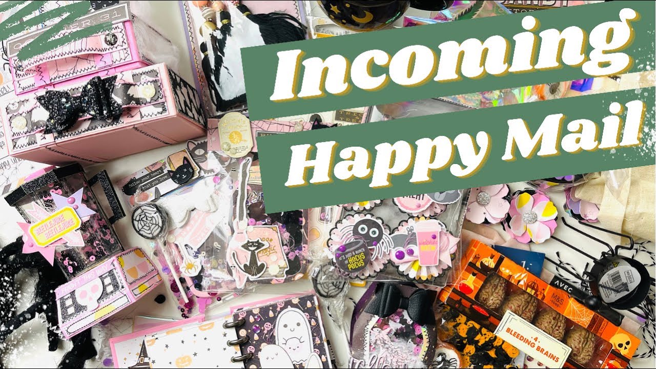 BEST HALLOWEEN HAPPY MAIL PACKAGE EVER /// “Pastalloween Mail from ...