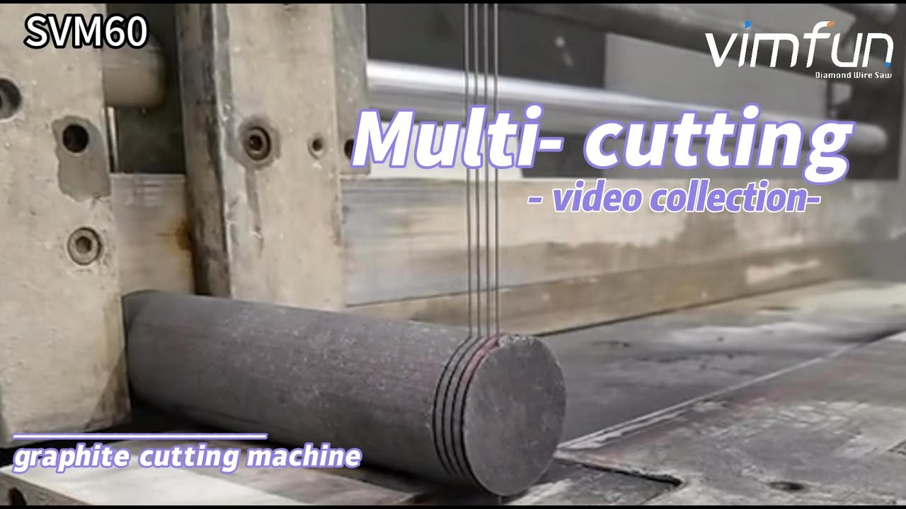 Multi wire Cutting Video Collection- Vimfun Diamond Wire Saw - YouTube