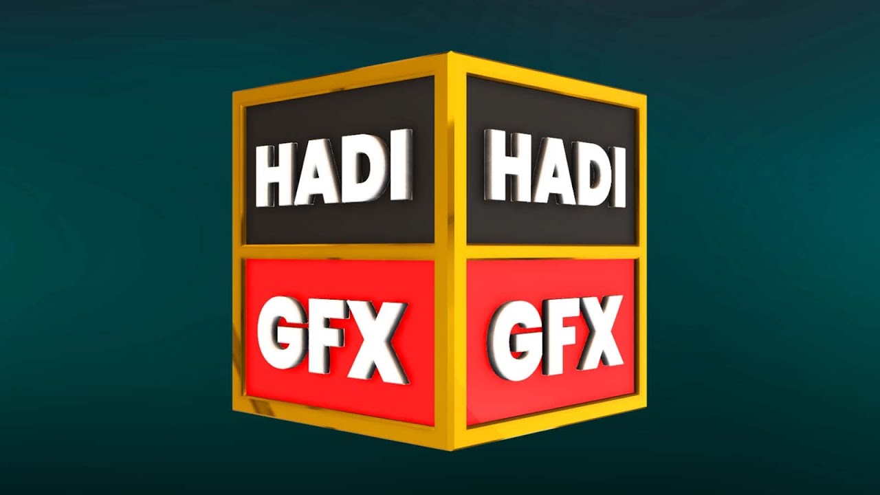 New Cube 3D Animation Logo, Create Cube Logo For News, Hadi Gfx - YouTube