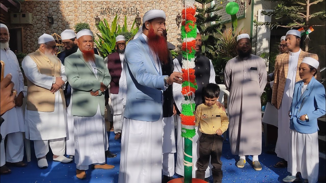 26th January"Republic Day 🇮🇳 celebration.. With Hafiz Sab Flag hosting ...