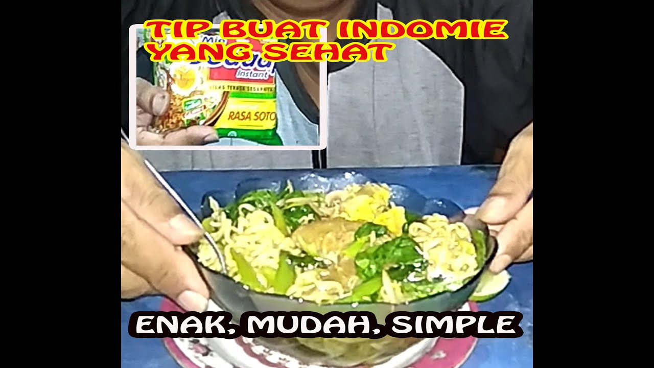 TIP MASAK INDOMIE YANG SEHAT#MUDAH TIDAK RIBET# - YouTube