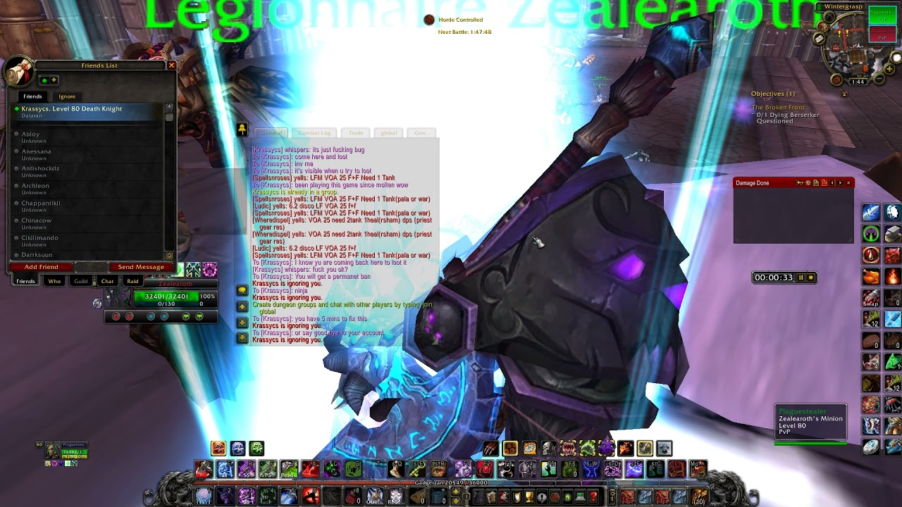 World Of Warcraft 3 3 5a Warmane Krassycs Ninja loot. - YouTube