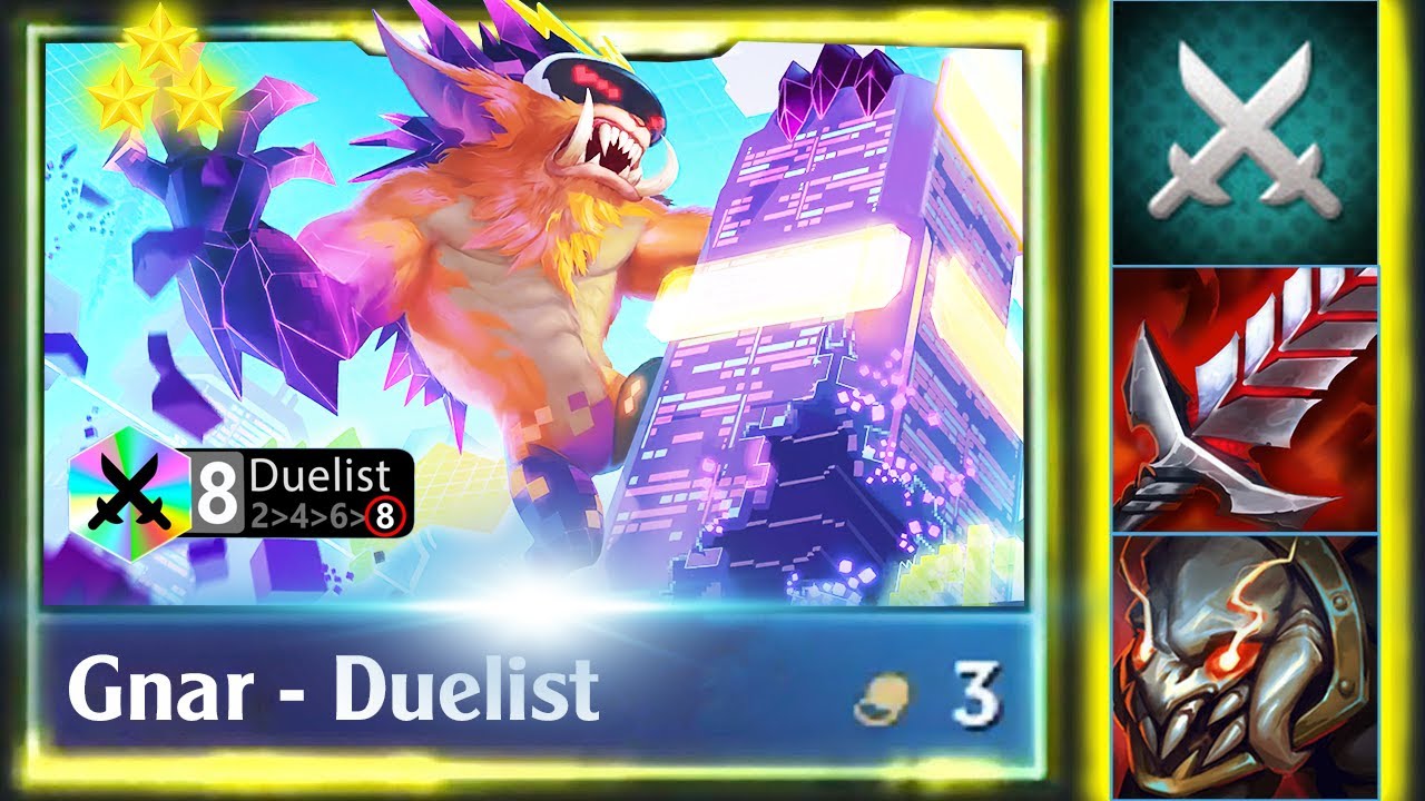 How Strong Is 3 Star Duelist Gnar ⭐⭐⭐ Ft 8 Duelist Youtube
