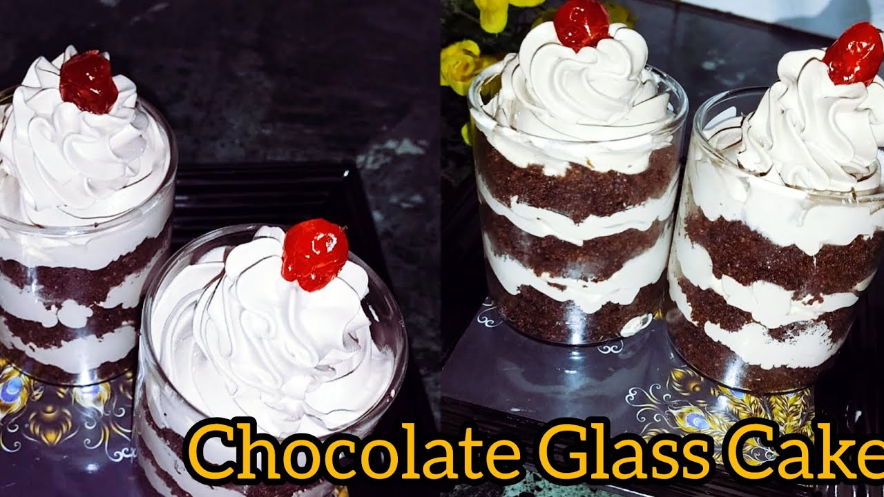 Glass cake | Jar cake | Chocolate Glass\jar cake | Jar Pastry || - YouTube