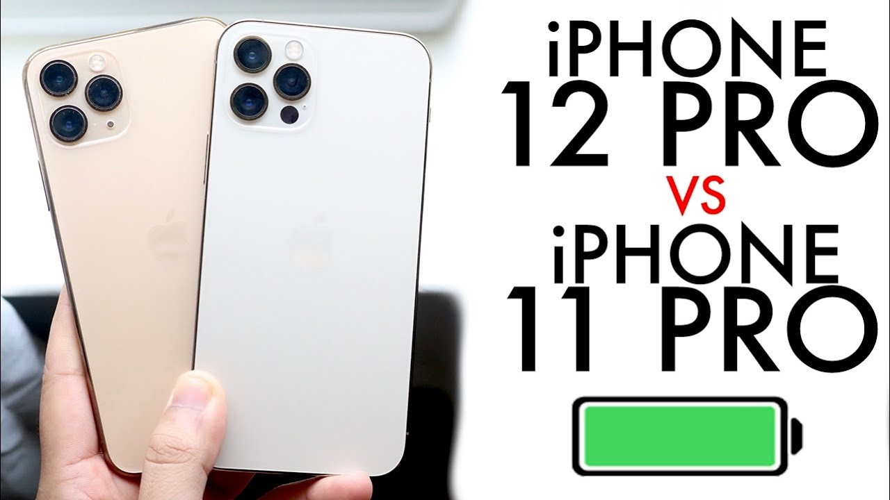 iPhone 12 Pro Vs iPhone 11 Pro Full Battery Comparison! - YouTube