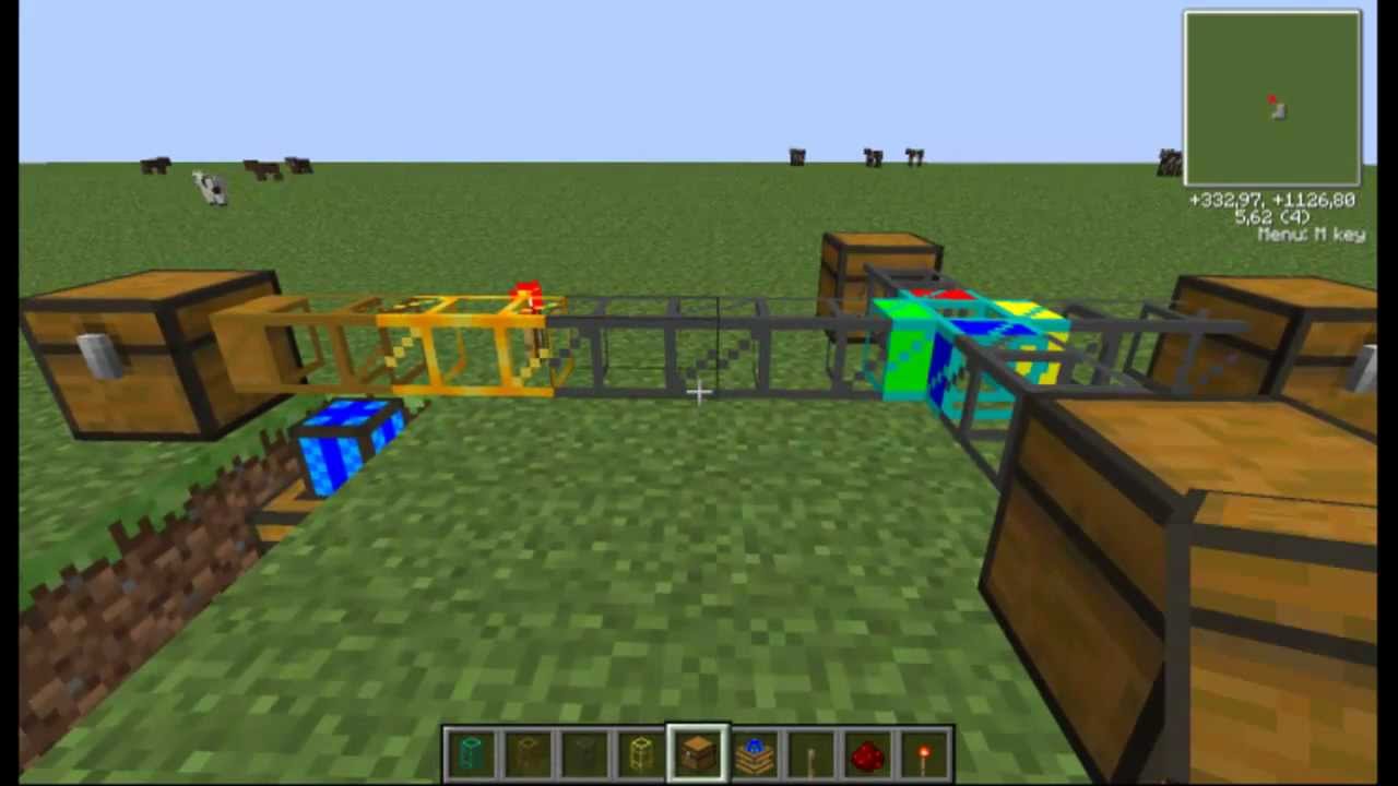 Minecraft ITA - Tutorial Buildcraft #1 - Pipe principali (GO) - YouTube