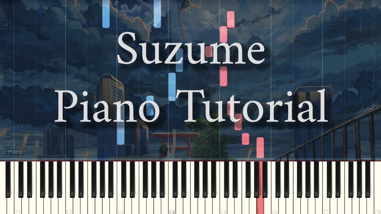Nanoka Hara "Suzume" - Piano Tutorial - YouTube