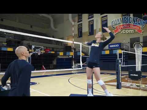 Attack Work for Volleyball Outside Hitters! - YouTube